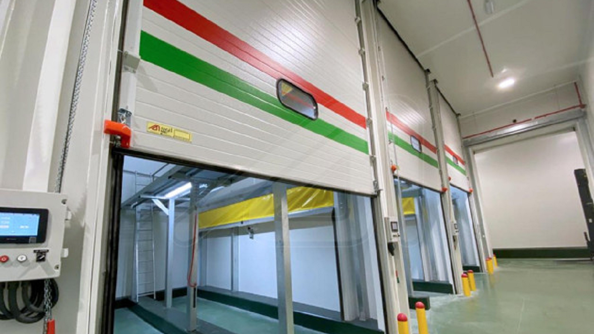 Ripening Secc, the door for fruit ripening rooms