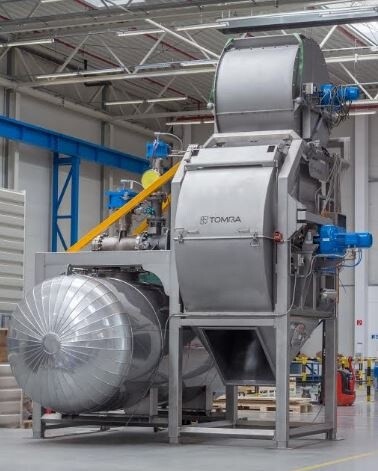 TOMRA ships world´s largest steam peeler