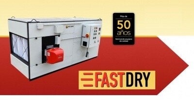 FASTDRY for drying, dehydration and pest control processes