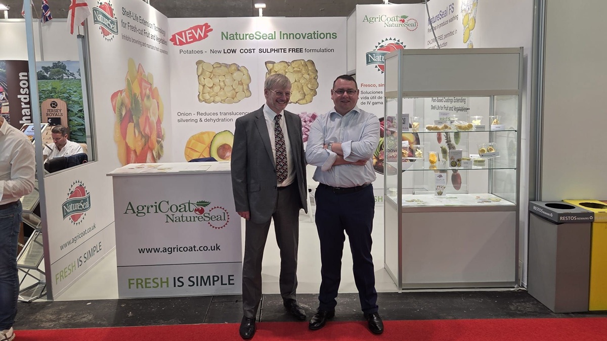Agricoat NatureSeal showcases natural solutions for fresh-cut at Fruit ...