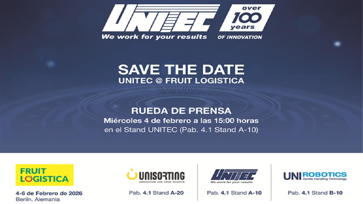 UNITEC invites the press to its press conference at Fruit Logistica 2026