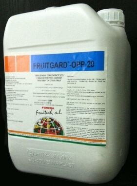 FRUITGARD-OPP-20, for drenching of citrus fruits, a complement of imazalil