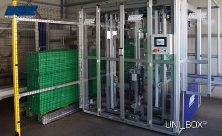 UNITEC displayed sorting and crating systems at SIVAL